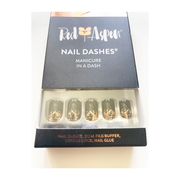 Red Aspen | Makeup | Rare Red Aspen Truly Topaz Short Nail Dash | Poshmark